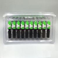 China FTTH Optical Fiber Fast Connector SC UPC/APC with ≤0.3dB Insertion Loss and 98% Connection Rate for sale