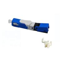 China SC APC Field Assembly Fiber Optic Fast Connector ESC250d UPC - 52mm Single-Mode with ≤0.3dB Insertion Loss for sale