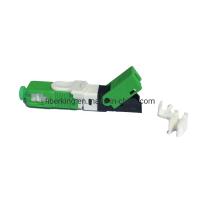 China ESC250D SC APC Single-Core Fiber Optic Fast Connector 52mm with ≤0.3dB Insertion Loss and -55dB Return Loss for sale