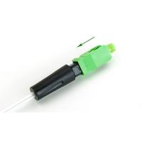 China Single Mode Mechanical Field Assembly SC Fast Connector 50.5mm with ≤0.25dB Insertion Loss and ≥97% Success Rate for sale