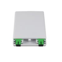 China FTTH 2 Ports Fiber Optic CTO Box Socket Panel 86mm x 86mm x 23mm for Network Access for sale