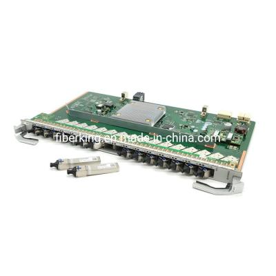 China Huawei OLT Service Board GPUF 16 Ports C+ GPON Card for MA5800 Series with 59.3×41.3×24 cm Package for sale