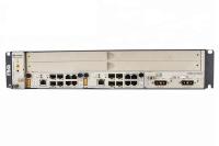 China Huawei MA5608T Dual 10GE AC OLT Chassis 2xMCUD1 1xMPWD 256Gbps Switching Capacity for sale