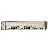 China Huawei MA5608T Dual GE DC OLT Chassis 2xMCUD 1xMPWC 2U 256Gbit/s for sale