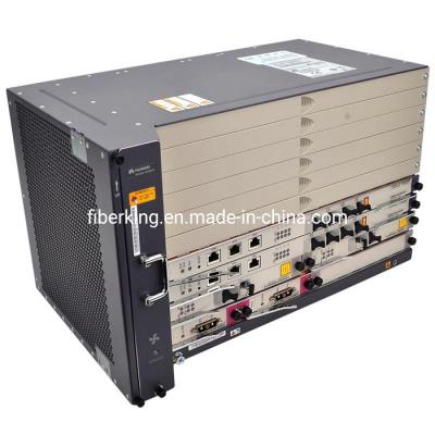 China Huawei MA5683T H802MABO OLT Service Subrack 2xSCUN 2xPRTE 6 Slots DC Power for sale