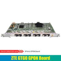 China GTGO GPON 8-Port C+ Service Board for ZTE C300 C320 with 8 SFP Modules for sale