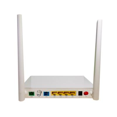 China 1Ge 4 Port WiFi GPON ONU Router with 300Mbps Wireless & 900Mbps Throughput - Compatible with Huawei ZTE OLT for sale