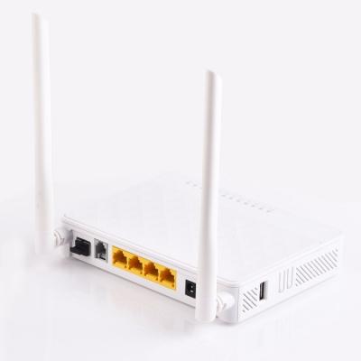 China OEM EPON GPON WiFi Router with 4 Ports (1GE + 3FE), 300Mbps Wireless and TEL Port for FTTH Applications for sale