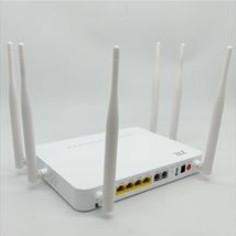 China ZTE F680 GPON ONT Dual Band WiFi Modem 4GE Ports 220x130x28mm for FTTH Networks for sale