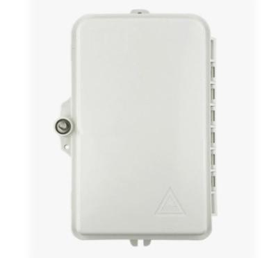 China 2 Ports Optical Fiber Terminal Box 167x102x37mm UPC APC Adapter FTTH for sale