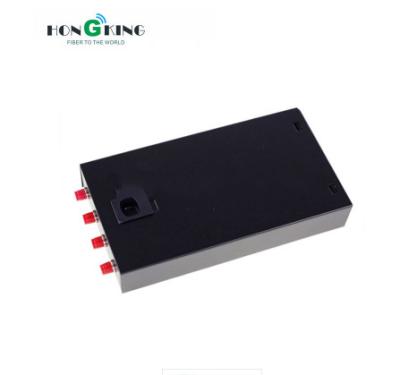 China Metal 4 Port Fiber Termination Box 200×110×34mm with Pigtail for FTTH Networks for sale