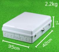 China 48 Port FTTH Fiber Optic Distribution Box with PLC Splitter - 420×350×135mm IP65 Rated for Indoor/Outdoor Use for sale