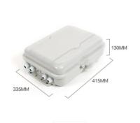 China 32-Core FTTH Optical Fiber Distribution Box with Splitter IP65 Rated 415x335x135mm for Indoor/Outdoor Use for sale