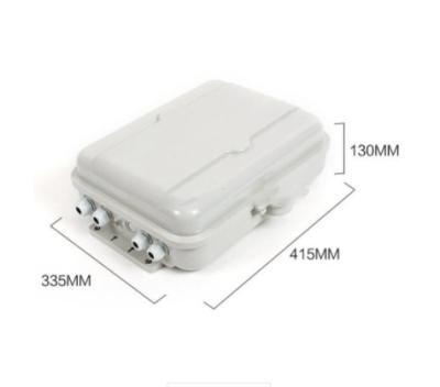 China 32-Core FTTH Optical Fiber Distribution Box with Splitter IP65 Rated 415x335x135mm for Indoor/Outdoor Use for sale
