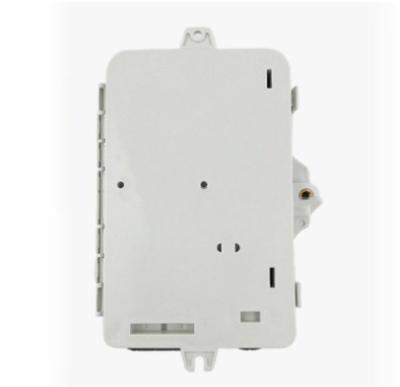 China 4 Core PC ABS Fiber Optic Terminal Box 186x116x41mm IP65 Rated for FTTX Networks for sale