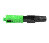 China Wedge Type SC UPC Fiber Optic Fast Connector 0.25dB to 0.40dB Insertion Loss for FTTH Applications for sale