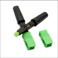 China 0.9mm SC Mechanical Fiber Optic Fast Connector with 50.5mm Length and 0.25dB Insertion Loss for Field Installation for sale