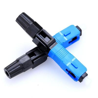 China LC Fiber Optic Fast Connector 0.9mm 2.0mm 3.0mm Type F with 500 Mating Cycles and -40°C to +85°C Range for sale