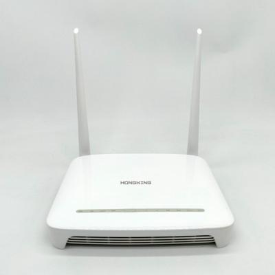 China HK720 2.4G 5G Dual Band GPON ONU with 4GE Ports and 12V Power Supply for FTTH Networks for sale