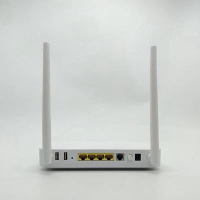 China GPON ONU ONT 12V 1.5A FTTH WiFi Router 2.4GHz 5GHz 1GE 1TEL HK718 for sale