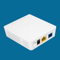 China FTTH 1GE Bridge XPON ONT HK110 with 2.488Gbps Downlink, 20KM Transmission, GPON/EPON Dual Mode for sale