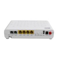 China ZTE F660 V5 GPON ONU with 4 Gigabit Ports, 2 Telephone Lines, and 2.4GHz WiFi for FTTH Networks for sale