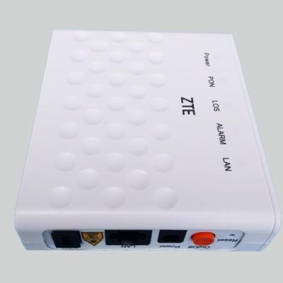 China ZTE ZXA10 F601 GPON ONU with 8 TCONTs 32 GEM Ports 1GE Ethernet for FTTH 20km Range for sale
