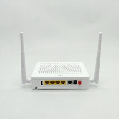 China ZTE F673AV9 GPON ONU AC1200 Dual Band WiFi 4GE 1TEL 2USB FTTH ONT for sale