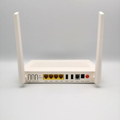 China HK668 AC WiFi GPON ONT XPON ONU 2.4G 5G 4GE 1POTS FTTH Modem 12V 0.5kg for sale