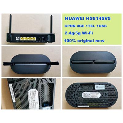 China Huawei HS8145V GPON ONU Dual Band WiFi AC 2.4G 5G FTTH 4GE 1TEL 1USB ONT for sale