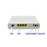 China ZTE F660 V6.0 GPON ONU 4FE 2TEL VOICE FTTH ONT Router 11W Hisilicon Chipset for sale