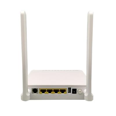 China ZTE Chipset HK719 XPON ONT 1GE 3FE 1TEL 2.4G WiFi GPON Router Modem for FTTH for sale