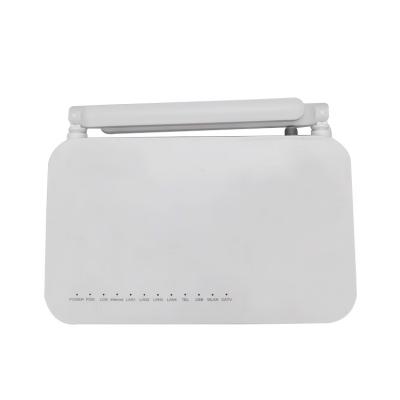 China XPON ONU Router HK730 1GE 3FE 4Ports FTTH 12V DC WiFi Modem for sale