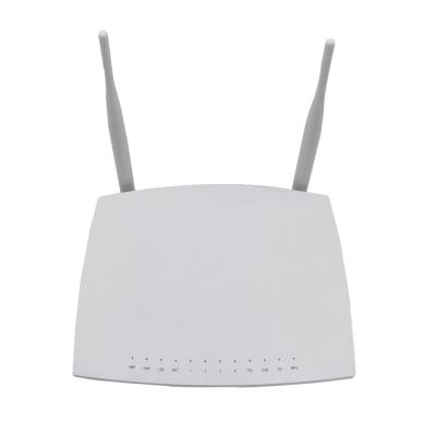 China XPON ONU 4GE 1TEL Dual Band WiFi 2.4G 5G 12V DC Power Supply FTTH ONT for sale