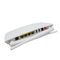 China XPON ONU 4GE 1TEL Dual Band WiFi ONT with 1310nm Tx 1490nm Rx PON Port for sale