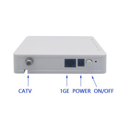 China ZTE F601C 1GE 1CATV EPON ONU ONT FTTH Hisilicon Chipset English Firmware for sale