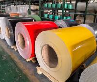China PVDF Metal Roofing Coil 1250mm Coated Aluminum Coil Color Roll 1050 1060 for sale