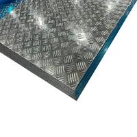 China Diamond Embossed Aluminum Sheet Highly Durable 5052 Embossed Aluminum Plate for sale