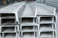 China Roofing Tiles AISI SS U Channel PVDF Coated 304 Bending For Building Structure for sale