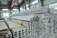 China Steel Frame Structure Stainless Steel Channel Waist Thickness 5mm SS 304 Channel for sale