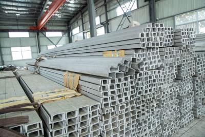 China Steel Frame Structure Stainless Steel Channel Waist Thickness 5mm SS 304 Channel for sale