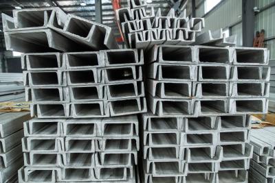 China Strengthen Stainless Steel U Shape Channel 100mm 304 With A Fluted Section for sale