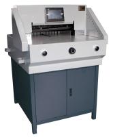 China Sheet Feeding Paper Cutting Machine with Straight Round Corner Cutting and 2900*2890*1710mm Overall Dimensions for sale