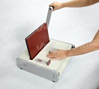 China Power Save Manual Operation Comb Binding Machine For Documents UB100 for sale