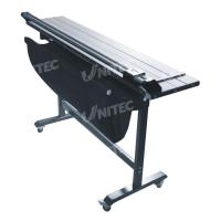 China 1460x310mm 8 Sheet Rotary Trimmer Twin With Chrome - Plate Steel Guide Rail S-001/S-004 for sale