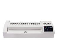 China Hot And Cold Lamination, Easy Operation, 4 Rollers Heating Lamp Pouch Laminator for sale