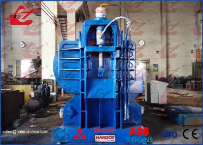 China High Capacity Metal Scrap Logger Baler Machine For Light Metal Scraps Baling Into Blocks for sale