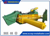 China Customized PLC Control Hydraulic Metal Baler Machine Round Packing Block Or Square Bale for sale