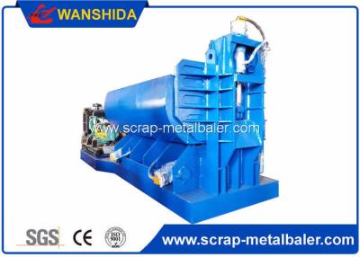 China Aluminum Copper Hydraulic Scrap Baler Logger Full Automatic 4 - 6 tons / h Capacity for sale