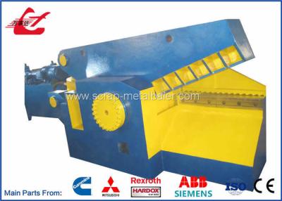 China Metal Hydraulic Alligator Shear 120 Ton Cutting Force With Safety Cover for sale